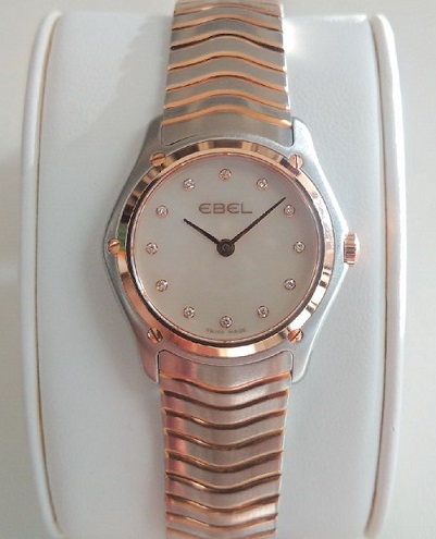 Ebel Lady Two Tone with Diamonds – Exclusive Timepieces