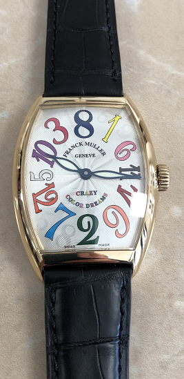 Franck Muller Crazy Hours Yellow Gold – Exclusive Timepieces