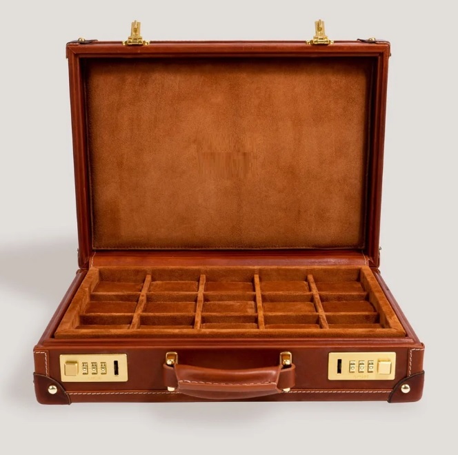Watch Collector Case Brown for 15 – Exclusive Timepieces