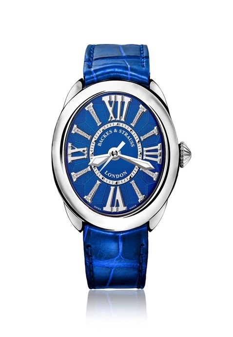 Backes and Strauss Lady Regent 3238 Blue Dial EXCLUSIVE COLLECTION ...